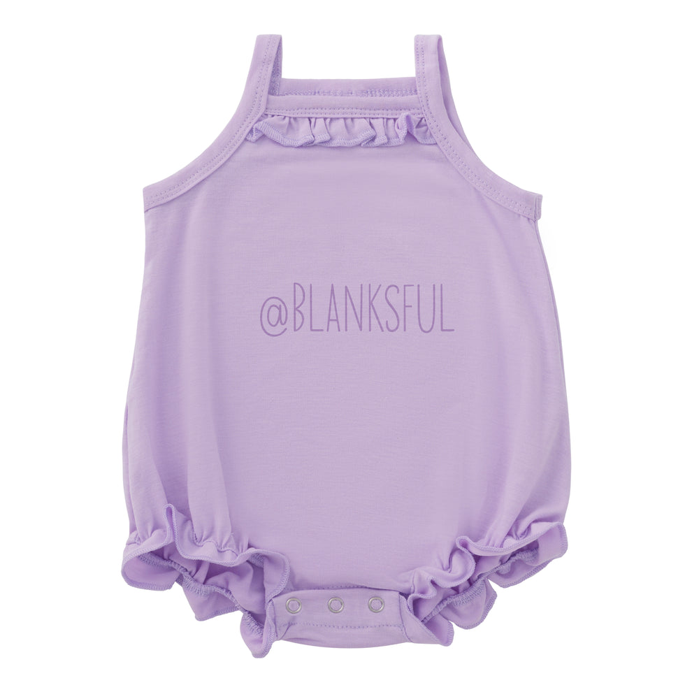 Girls Sleeveless Romper - 95% Polyester – Blanksful